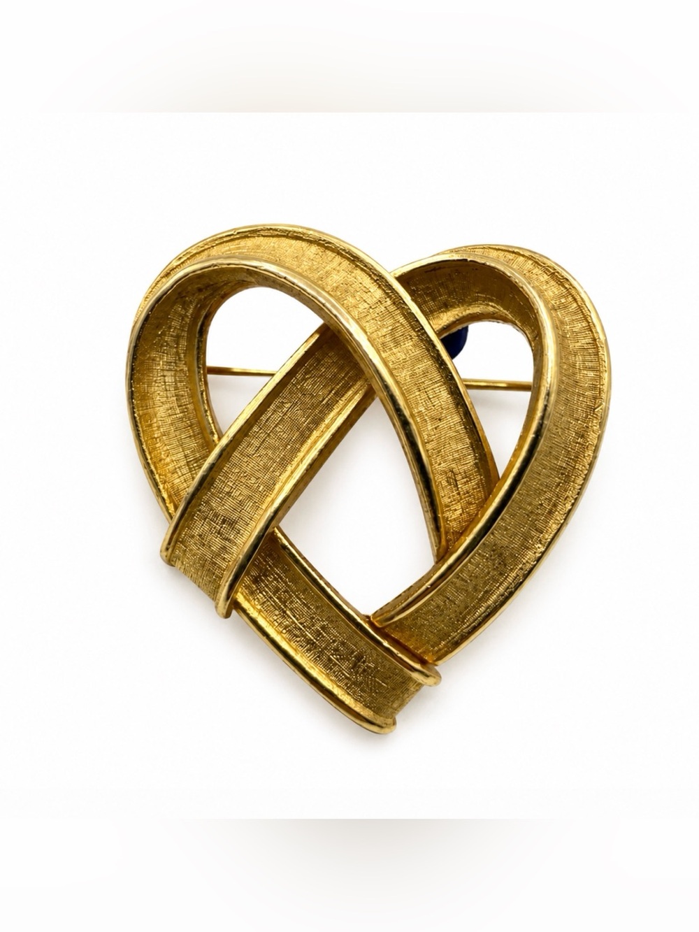 Coro Pegasus | Jewelry | Coro Pegasus Modernist Gold Tone Heart Brooch ...